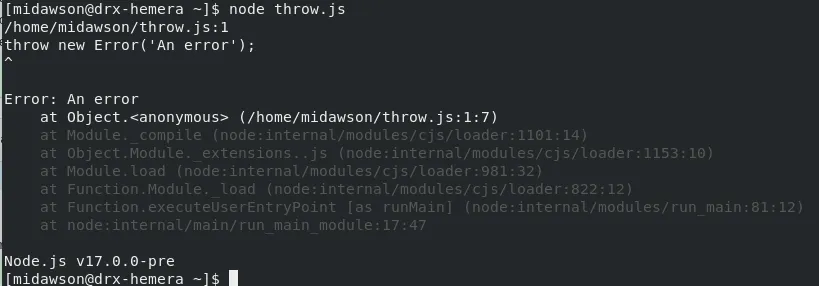 Introducing Node.js 17